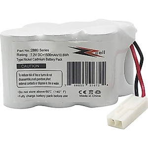 ZZcell® Battery Replacement for Bissell 2880 Series Perfect Sweep Turbo Cordless Carpet & Floor Sweeper Vacuum Models 2880, 2880A, 2880B, 2880C, 2880D, 2880K, 2880Q, 2880T, 2880W, 28801, 28802, 28806