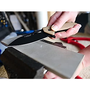 Diamond Machining Technology (DMT) D6EF Dia-Sharp 2-Sided Diamond Sharpening Stone Bench Plane, 6 Inch, Fine/Extra Fine