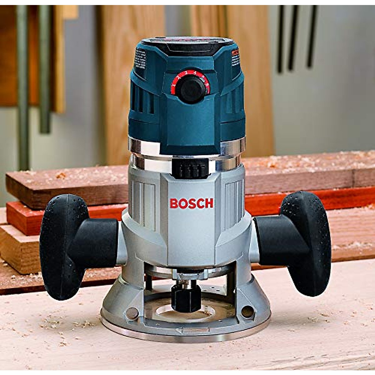 Bosch MRF23EVS 2.3 HP Electronic VS Fixed-Base Router with Trigger Control