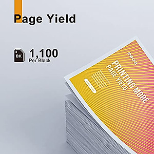 InkNI Remanufactured Ink Cartridge Replacement for Epson 702 702 XL 702XL High Yield for Workforce Pro WF-3720 WF-3730 WF-3733 Printer (Black, 2-Pack)