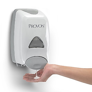 Gojo PROVON FMX-12 Push-Style Foam Soap Dispenser, Dove Grey, for 1250 mL PROVON FMX-12 Foam Soap, Shower Soap Refills (Pack of 1) – 5160-06
