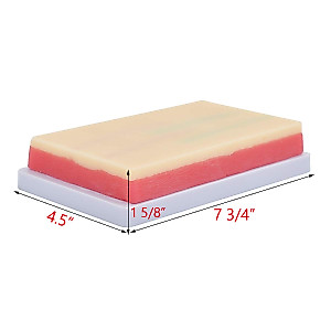 IV Training Kit, Phlebotomy Practice Kit with Needles, Venipuncture IV Injection Training Pad Starter Kit Blood Draw Practice kit for Nursing Student Medical Education