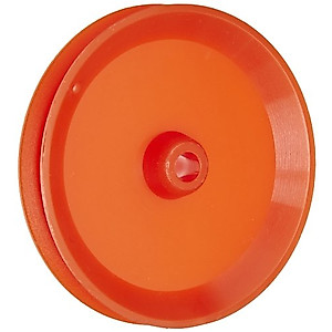 Ajax Scientific ME410-0038S Plastic Loose Pulley, 38mm Diameter, 4mm Center Hole Diameter (Pack of 10)