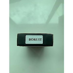 BORUIT V10 Small Powerful Flashlight with 365nm UV Black Light - Super Bright 1000 LM, USB C Rechargeable LED Keychain Flash Light with COB Side Light, Magnet Buzzer- 12 Modes, IPX4 Pocket Flashlight