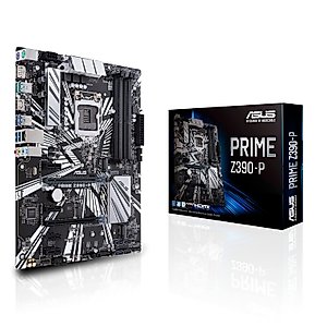 ASUS Prime Z390-P LGA1151 (Intel 8th and 9th Gen) ATX Motherboard for Cryptocurrency Mining(BTC) with Above 4G Decoding, 6xPCIe Slot and USB 3.1 Gen2