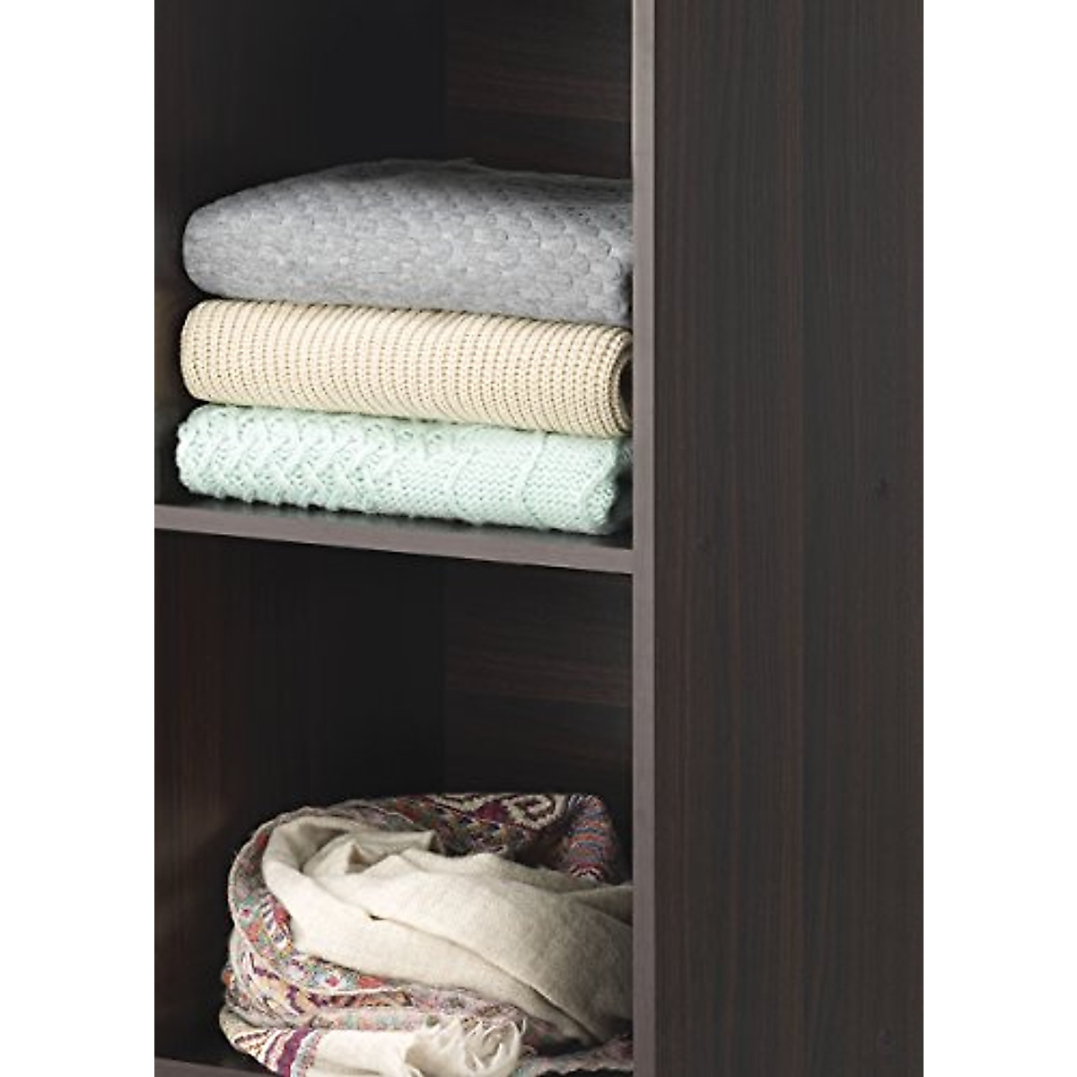 Whitmor Cube Organizer 3-Section, Espresso