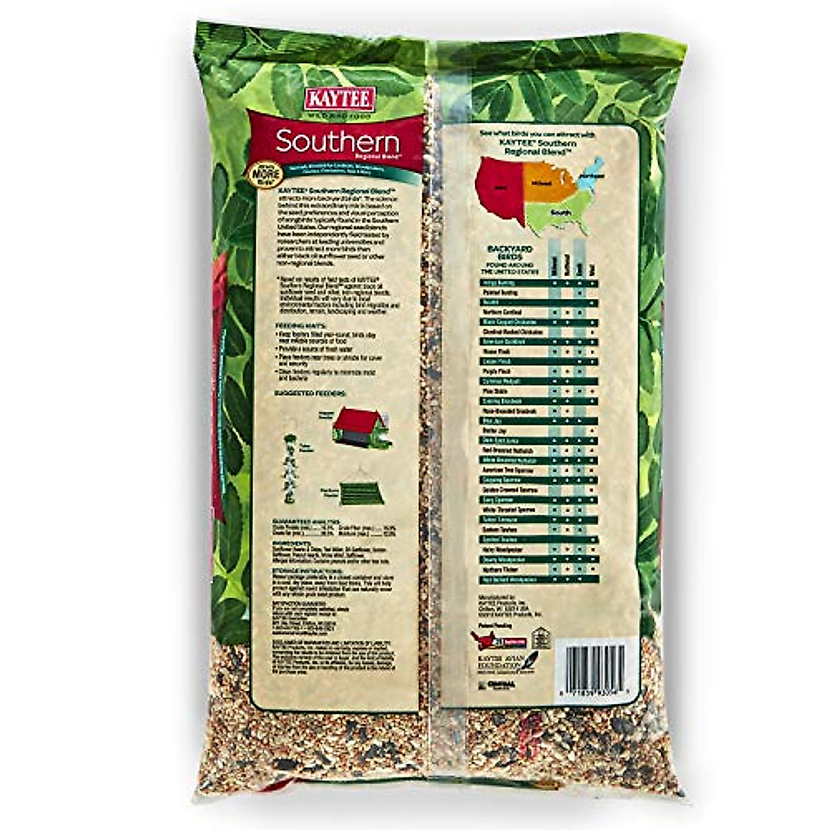 Kaytee Southern Regional Wild Bird Blend, 7-Pound Bag