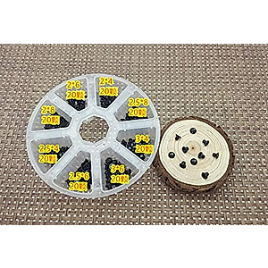 160pcs Mini Electronic Digital Cross Countersunk Head Small Screw Black Set Repair for Laptop Screw SCRW-093194