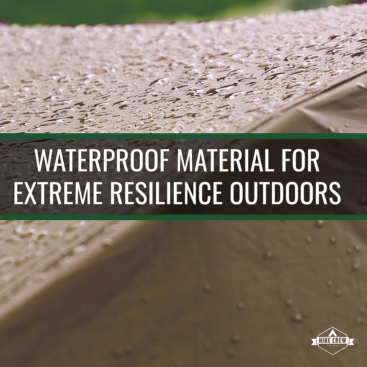 Hike Crew 12’x12’ Pop-Up Gazebo Screen Tent | 6-Sided Outdoor Canopy Shelter w/Built-in Zippered Wind Panels, Built-in Awning, Stakes, Ropes & Carry Bag for Camping & Sports | UV Resistant SPF 50+