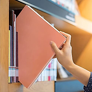 POPETPOP Clear Book Covers - 10pcs Book Protector Cover Plastic Book Sleeves Book Case Transparent Book Cover Textbook Cover for School Books