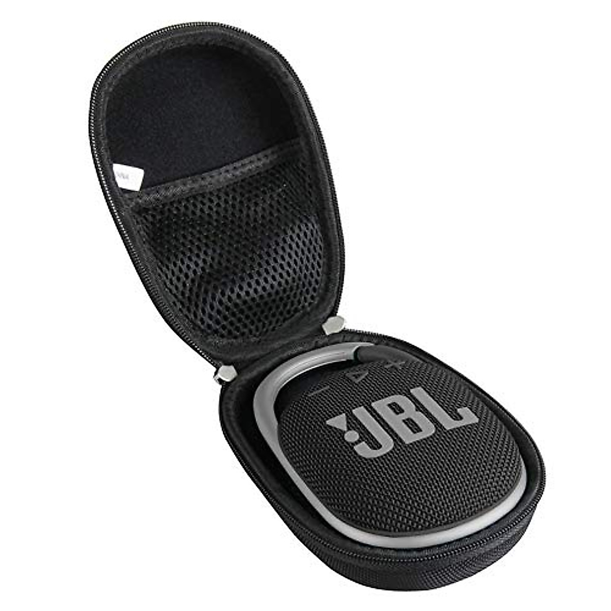 Hermitshell Hard Travel Case for JBL Clip 4 - Portable Mini Bluetooth Speaker (Black)