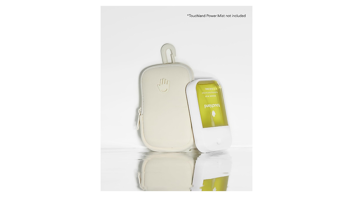 Stylish Touchland Touchette Zippered Pouch for Mist & Accessories