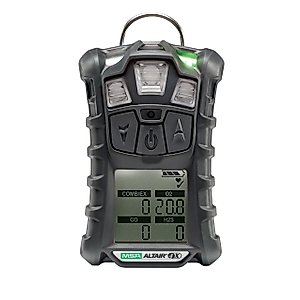 MSA 10107602 Altair 4X Portable Combustible Gas, Oxygen, Hydrogen Sulfide and Carbon Monoxide Monitor with Motion Alert