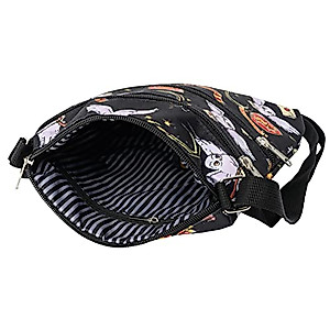 Harry Potter Crossbody Bag Hogwarts Gryffindor All Over Print Passport Travel