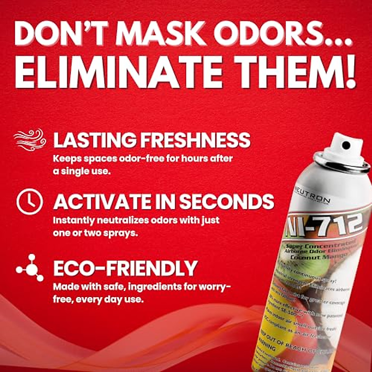 Ni-712 Neutron Industries -continuous Spray Coconut Mango 12-oz