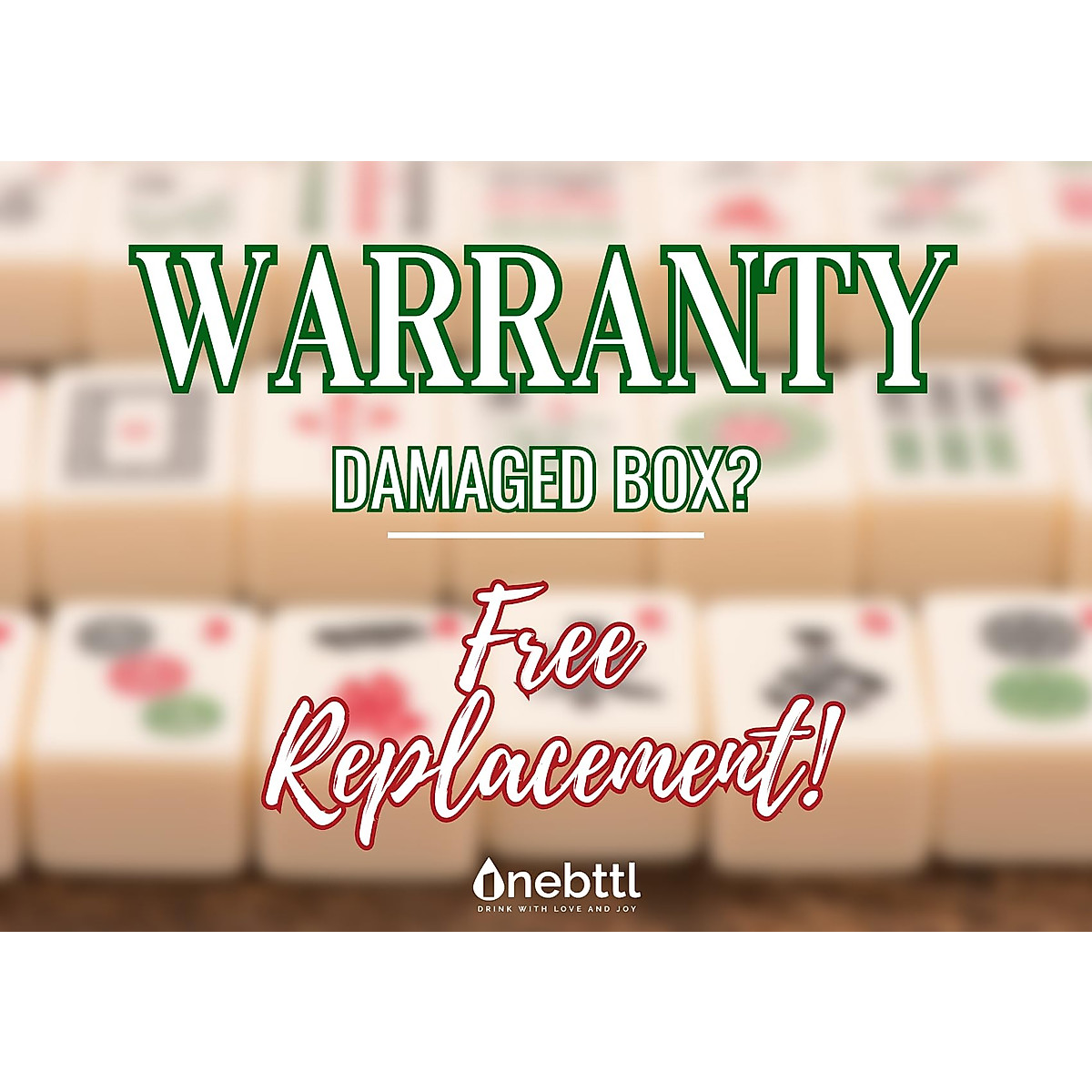 Onebttl Mahjong Gifts for Women/Men, Funny Gifts for Mahjong Lovers, 20oz (590ml) Insulated Stainless Steel Cup, Birthday, Christmas -White