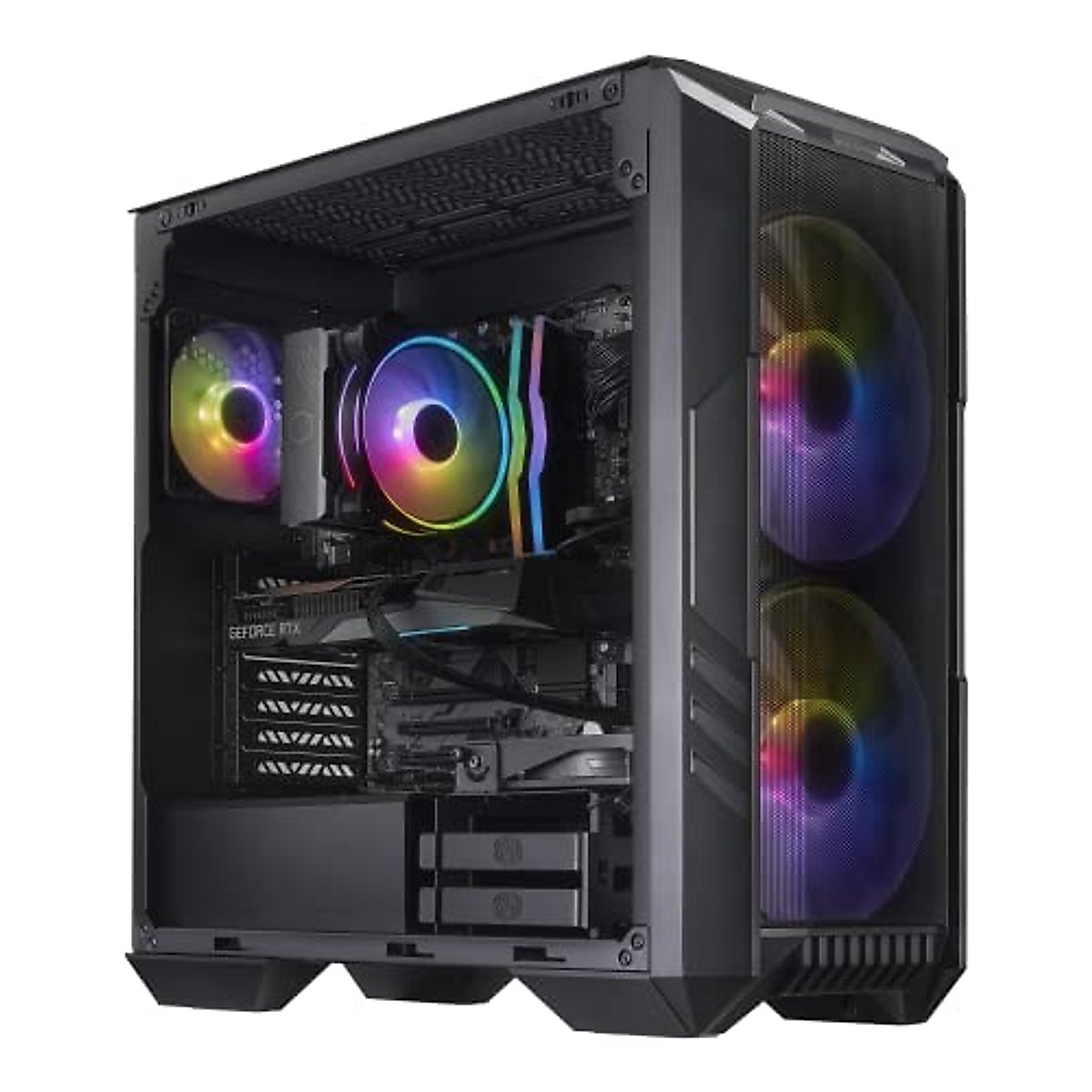 Cooler Master HAF 5 Pro High Performance Gaming PC - Intel i7 12700F - NVIDIA GeForce RTX 3060 Ti - 16GB DDR4 3200MHz - 1TB M.2 NVMe SSD – WiFi - Windows 11 - Desktop Computer