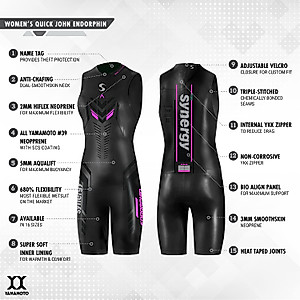 Synergy Endorphin Women's Quick John Triathlon Wetsuit (P3)