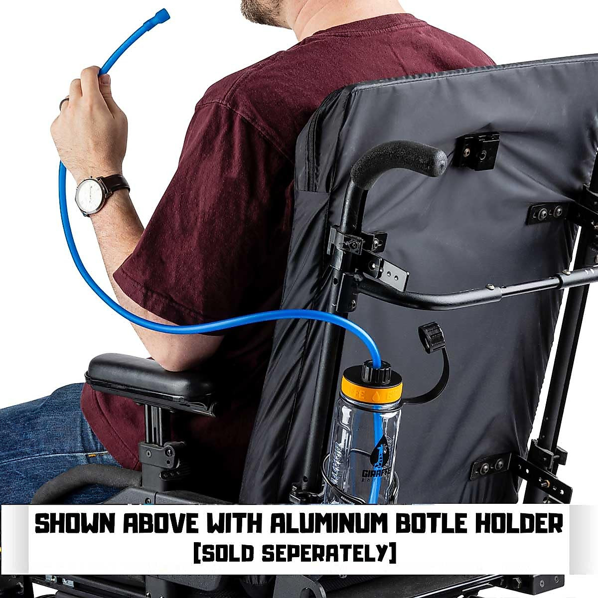 Giraffe Bottle Journey Hydration System, Clear Tritan Bottle, 36 inch / 91 cm Journey Straw