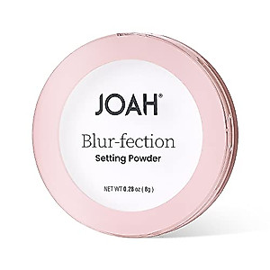 JOAH Blur-Fection Setting Powder, Weightless, Translucent Powder, All Skin Types and Tones, Sheer Shine-Free Finish, Net Wt. 0.28 Oz. (8g)