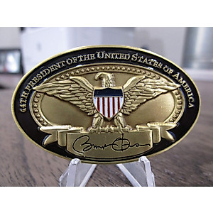 Barack Obama 44th President of The United States Serialized Challenge Coin