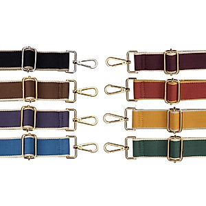 ZANQANO Purse Straps Replacement Crossbody Wide Adjustable Handbag Guitar Style (Blue)