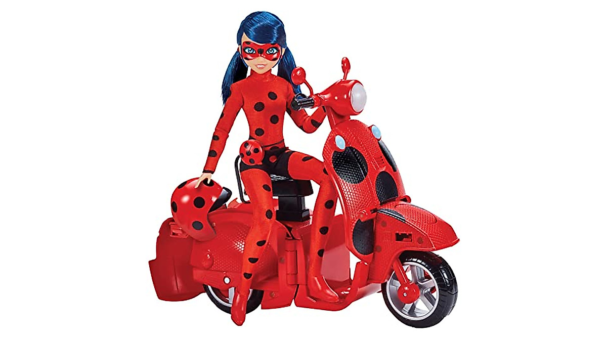 Miraculous Ladybug Scooter & Doll Playset - Action Packed Fun
