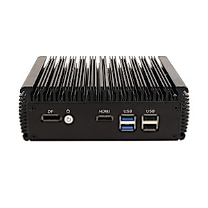 Micro Firewall Appliance, Mini PC, VPN, Router PC, Intel Celeron N5105, HUNSN RJ05f, AES-NI, 6 x Intel 2.5GbE I226-V, DP, HDMI, SIM Slot, Barebone, NO RAM, NO Storage, NO System