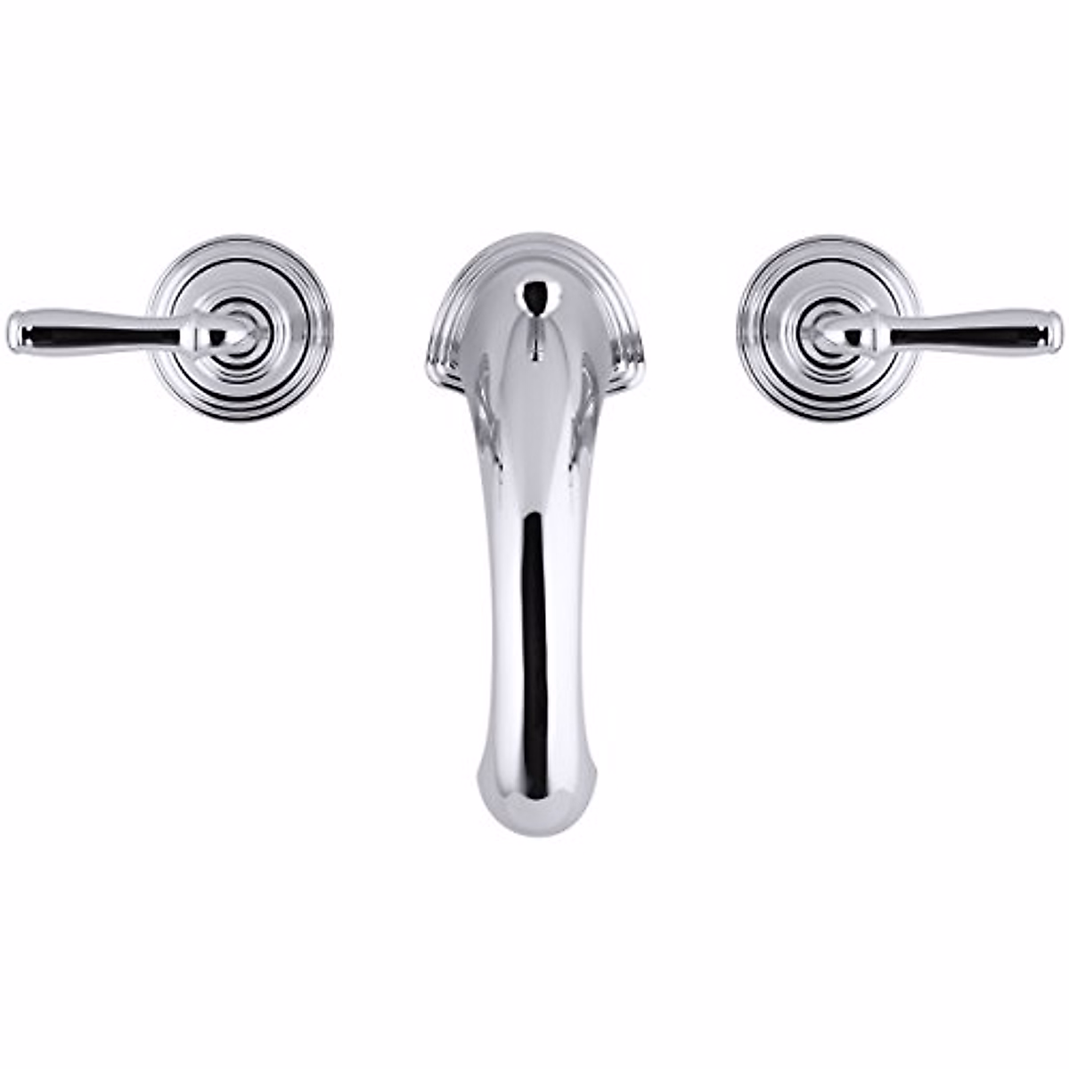 Kohler 394-4-PB Devonshire Bathroom Sink Faucet, Vibrant Polished Brass