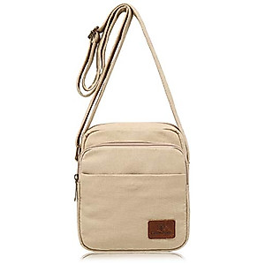 Small mini Hippie Crossbody Bag Top Zip Cotton Sling Bag Jacquard cloth Handmade Bags (off-white)