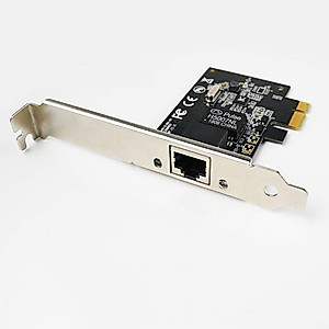 EDUP Gigabit Ethernet PCI Express PCI-E Network Card 10/100/1000Mbps RJ45 LAN Adapter Converter for Desktop PC, Model Number: EDUP-EP-9602