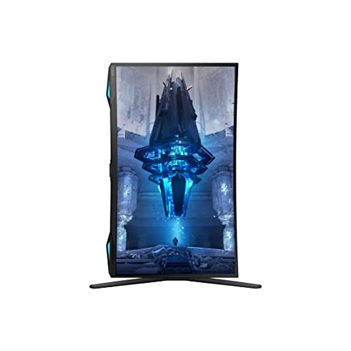 SAMSUNG 32" Odyssey Neo G7 4K UHD 165Hz 1ms G-Sync 1000R Curved Gaming Monitor, Quantum HDR2000, AMD FreeSync Premium Pro, Ultrawide Game View, DisplayPort, HDMI, Height Adjustable Stand, Black, 2022