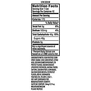 Mountain Dew Code Red Soda, Fridge Pack Bundle, 12 fl oz, 36 Cans