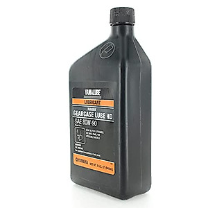 Yamaha Original OEM Yamalube Acc-GLUBE-HD-QT Marine Lower Unit HD Gearcase Lube Yamalube OEM - 1 Quart