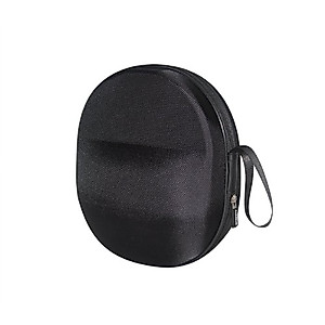XL CASEBUDi Hard Headphone Case | Compatible with AKG, Audio Technica, Sony, Sennheiser, Turtle Beach & More | Black Ballistic Nylon