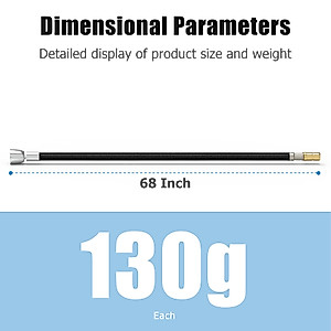 Replacemnet Hose Kit for Kohler Pull-Down Kitchen Faucet, K-1219935-BC 67-Inch Bright Chrome Finish Kohler Pull-Out Kitchen Faucet Hose Part K-1304674-BC