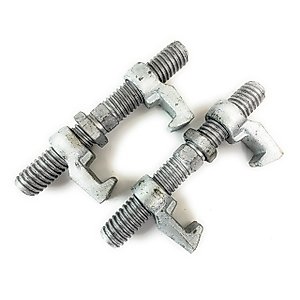Shipping Container Bridge Fitting Clamp - 280 MM - Galvanized Screw Clamp to Connect Shipping Containers Together. 20 or 40 foot containers. Galvanized.
