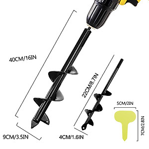 Garden Auger Drill Bit for Planting