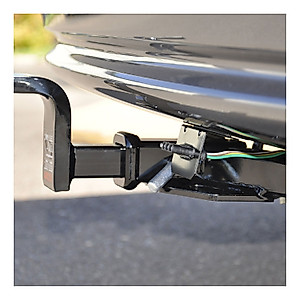 CURT 58300 Vehicle-Side Trailer Wiring Harness Mounting Bracket for 4-Way Flat