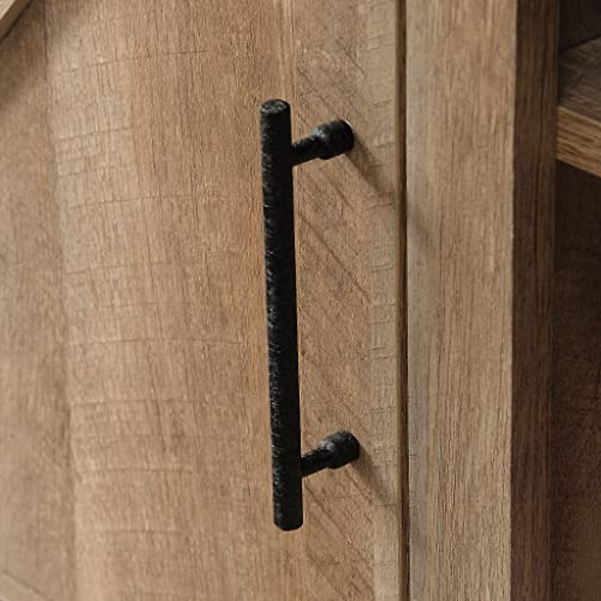 Sauder Bridge Acre Credenza, for TV's up to 65", Lintel Oak Finish