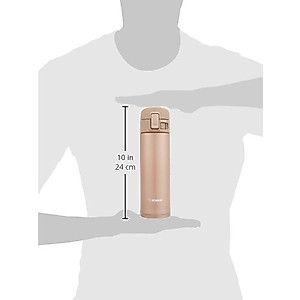 Zojirushi Plastic SM-KC48NM Stainless Mug, 16 0z, Rose Gold