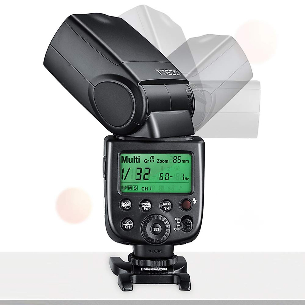 Godox 2X TT600 HSS 2.4G Wireless Master/Slaver Flash Speedlite & Receiver Godox X2T-N Remote Trigger Transmitter Kit Built-in Godox X System Compatible for Nikon Cameras