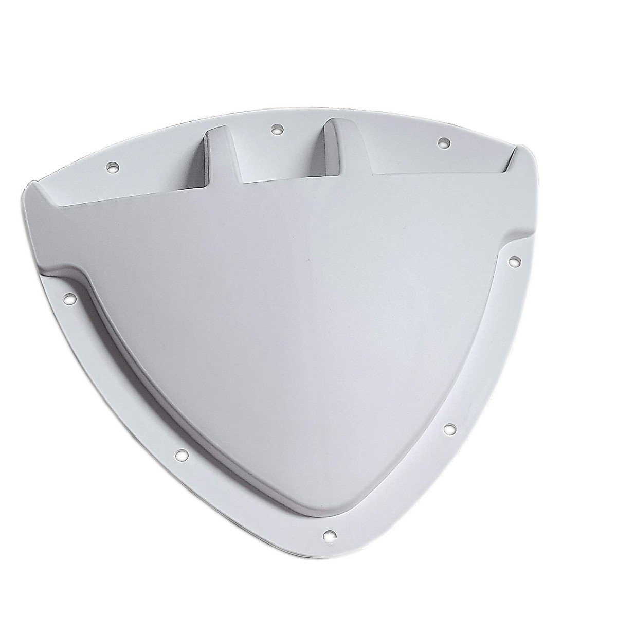 Class A Customs | RV ATV Cycle Truck Cargo Work Trailer Side Air Vents | Two Pack | White | High Tech/Arrow Design