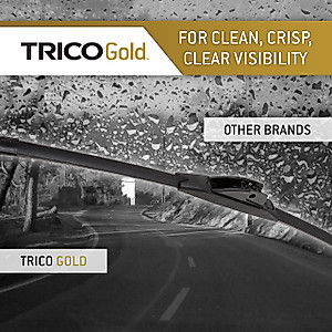 TRICO Gold™ (18-2220) 22 & 20 Inch Pack of 2 Automotive Replacement Windshield Wiper Blades for My Car Super Premium All Weather Beam Blade for Select Vehicle Models