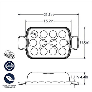 Nordic Ware Cakes and Cupcakes Carrier, Blue