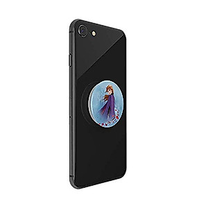 PopSockets: PopGrip with Swappable Top for Phones & Tablets - Frozen - Anna Forest Gloss