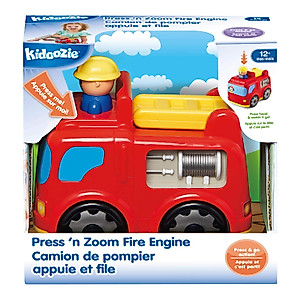 Kidoozie Press 'N Zoom Fire Engine