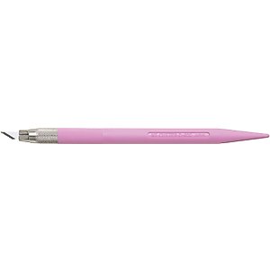 NT Cutter Resin Holder Art Knife, Pink Holder, 1 Knife (D-401P-P)