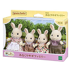Epoch Sylvanian Families Sylvanian Family Doll set Milk Rabbit Family FS-09