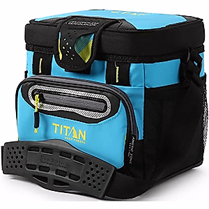 Arctic Zone Titan Deep Freeze Cooler - 9 Can Zipperless Hardbody Cooler - Deep Freeze Insulation, HardBody Liner, and SmartShelf